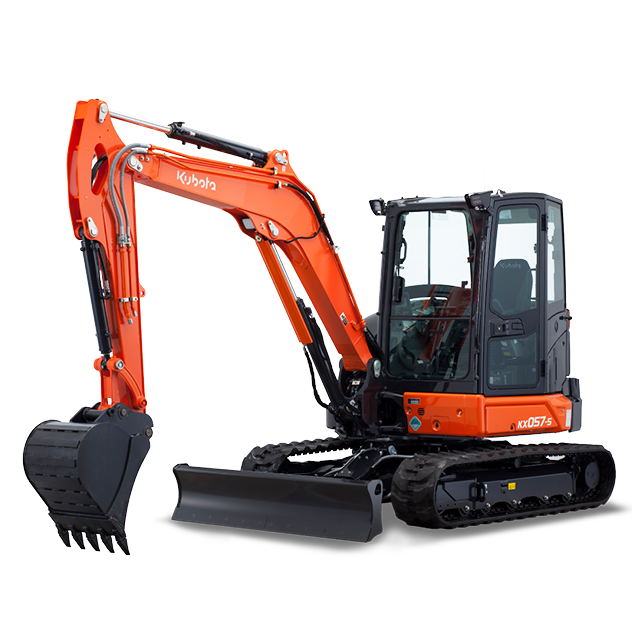 KX057-5 Mini-Excavators | Kubota Canada
