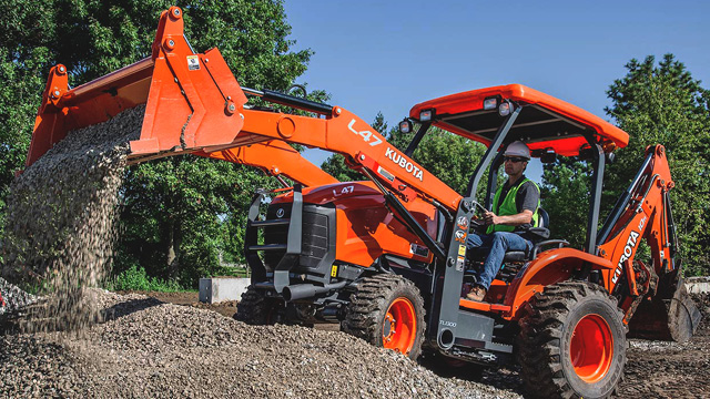 L TLB Series Tractor Loader Backhoes | Kubota Canada